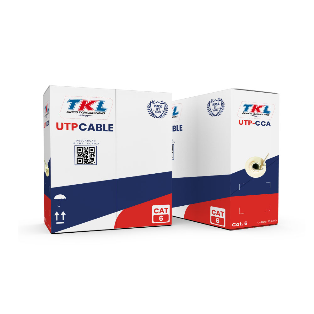 CABLE DE RED UTP CAT6 CCA – TKL – Innovación y Confiabilidad en ...